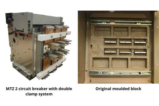 Retrofit of NORMABLOC switchboards for a nuclear operator